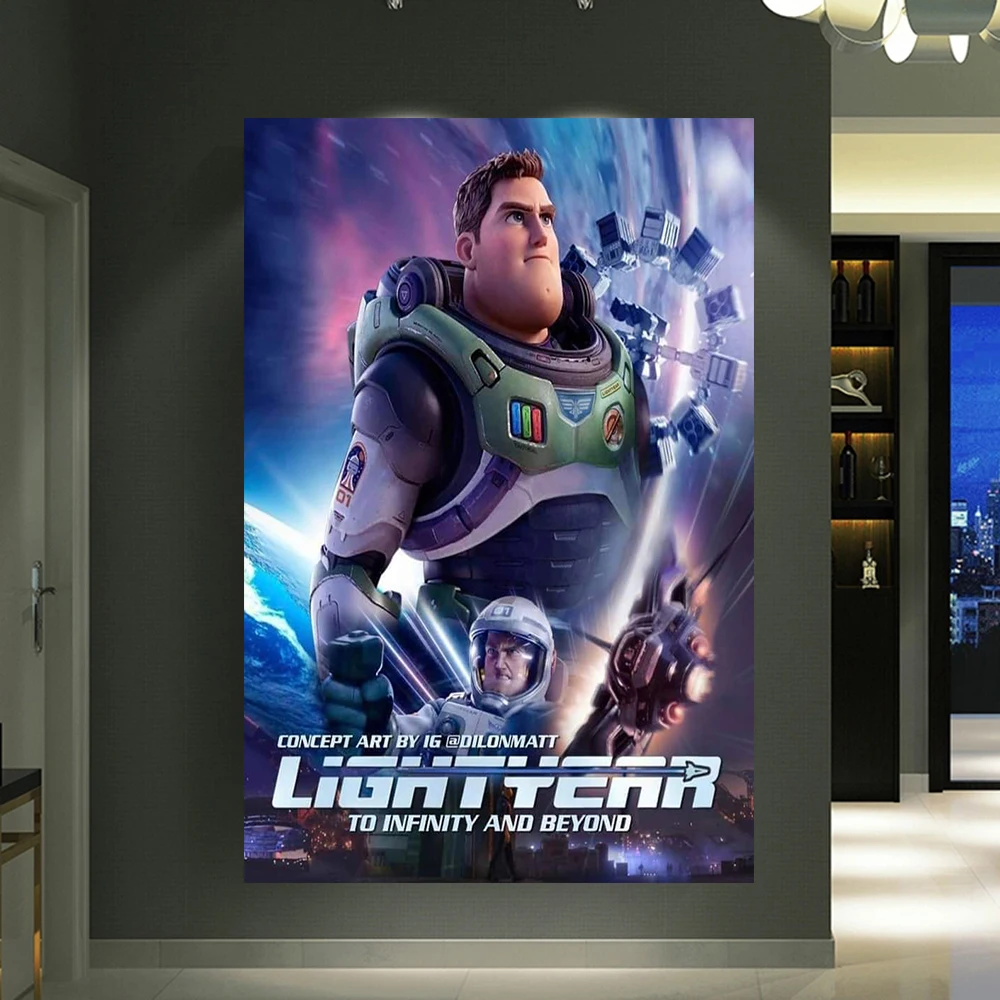 Buzz Lightyear To Infinity And Beyond Poster