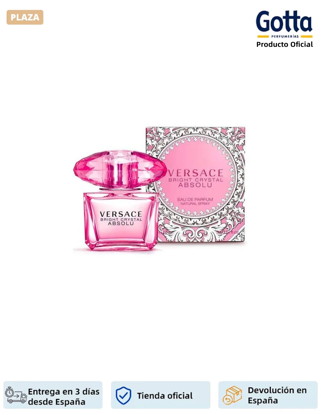 VERSACE PROFUMI Bright Crystal Absolu EDP 50 ML, 90 ML Belleza y salud ...