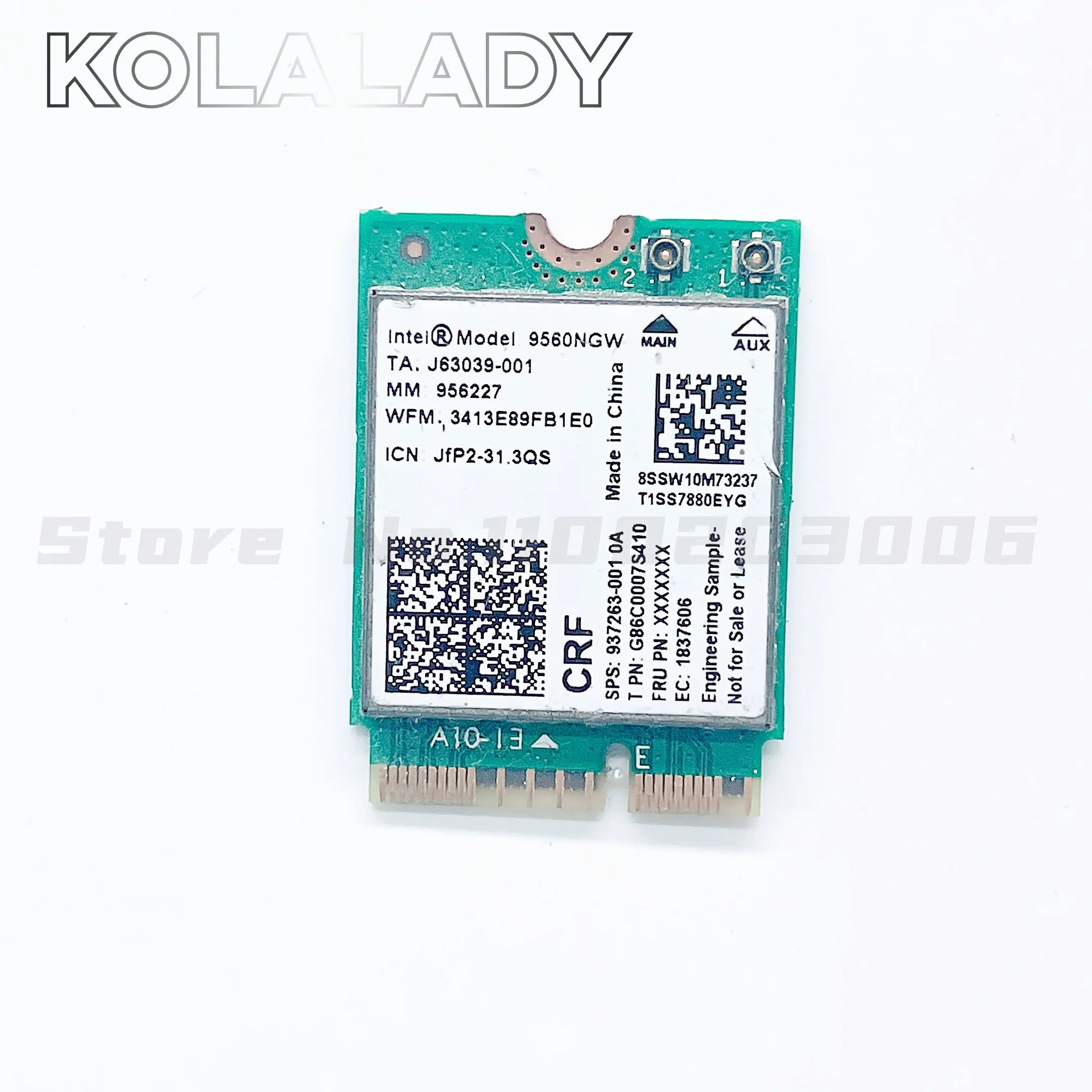 Dual Band 802.11ac For Intel 9560 9560NGW M.2 CNVio WiFi Bluetooth 5.0 ...