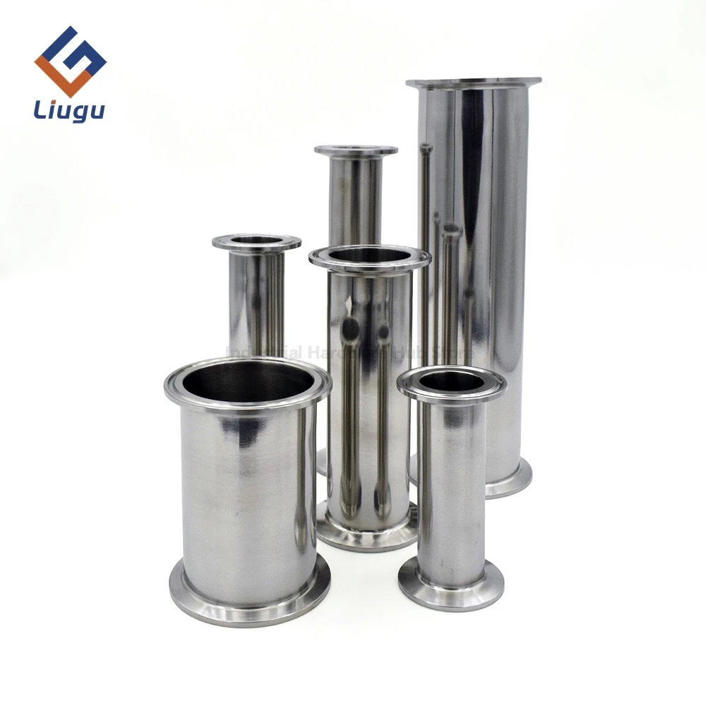 Tri Clamp Sanitary Spool Tube SS304/316 Stainless Steel Pipe Fitting 19 ...