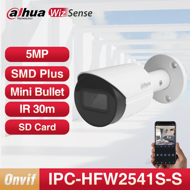 Dahua-5MP-3K-Mini-Network-Bullet-Camera-Outdoor-Full-Metal-Shell-CCTV ...
