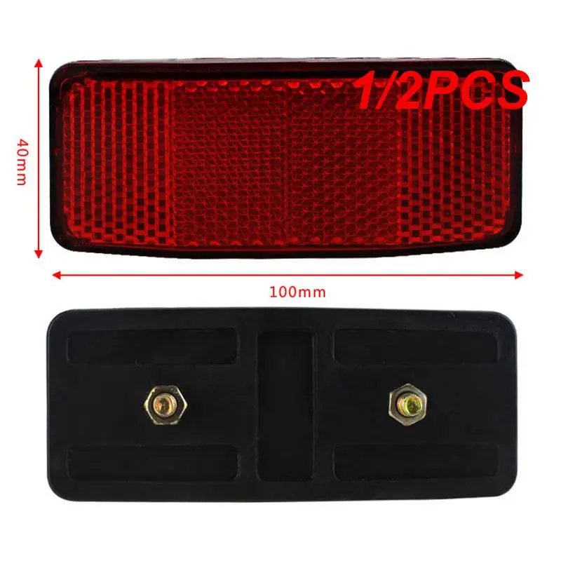 1-2PCS-Back-Reflective-Board-Mountain-Bike-Safety-Caution-Warning ...