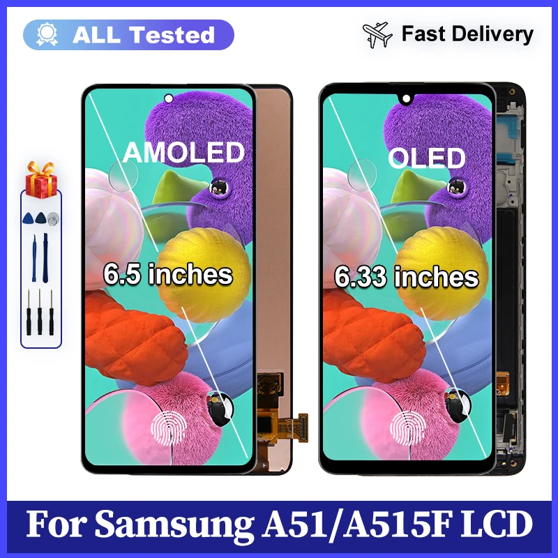 AMOLED-For-Samsung-Galaxy-A51-LCD-Display-Touch-Screen-Digitizer-OLED ...
