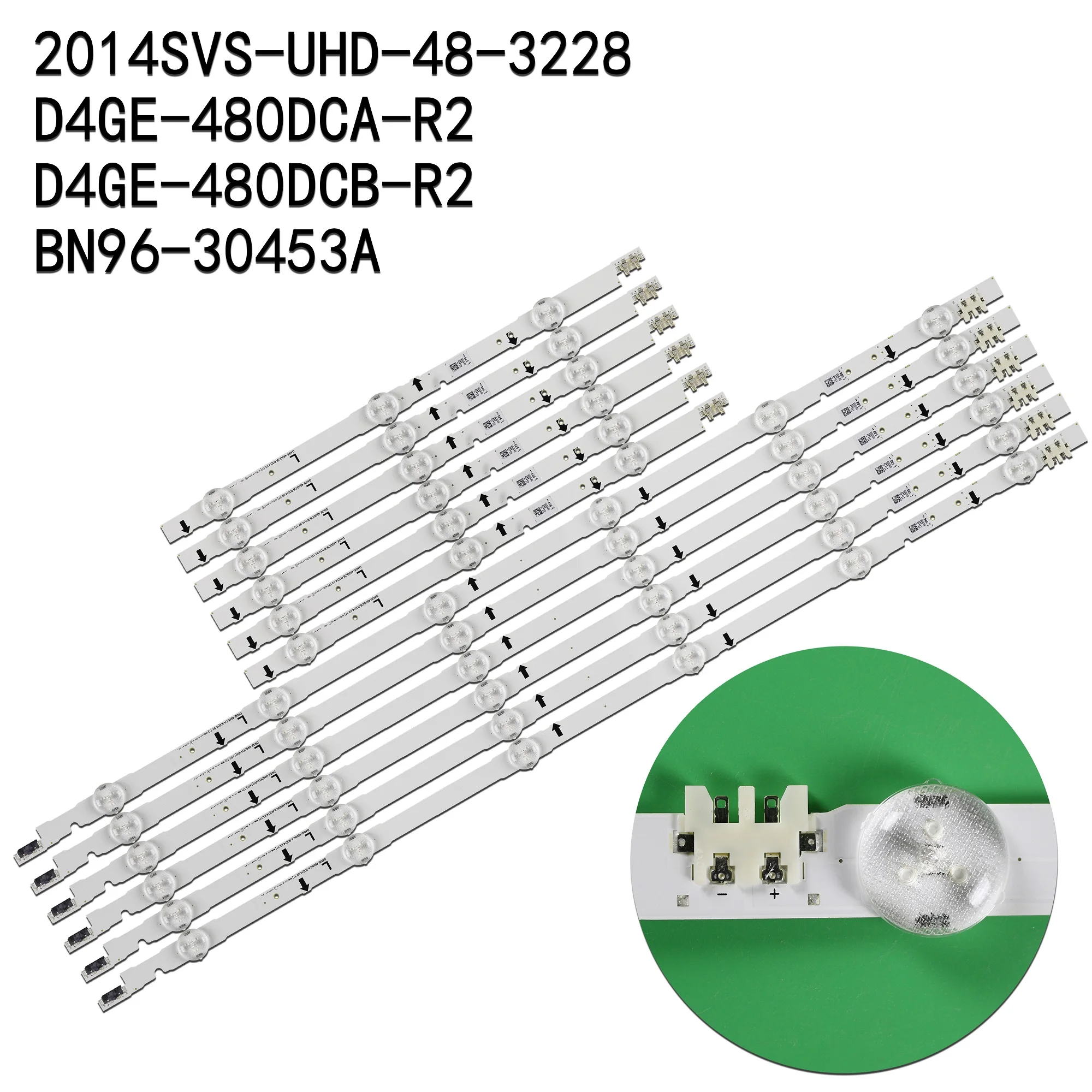 LED backlight strip UE48J5600 UE48H5000 UE48H5500 UE48H5270 UE48H6400AK ...