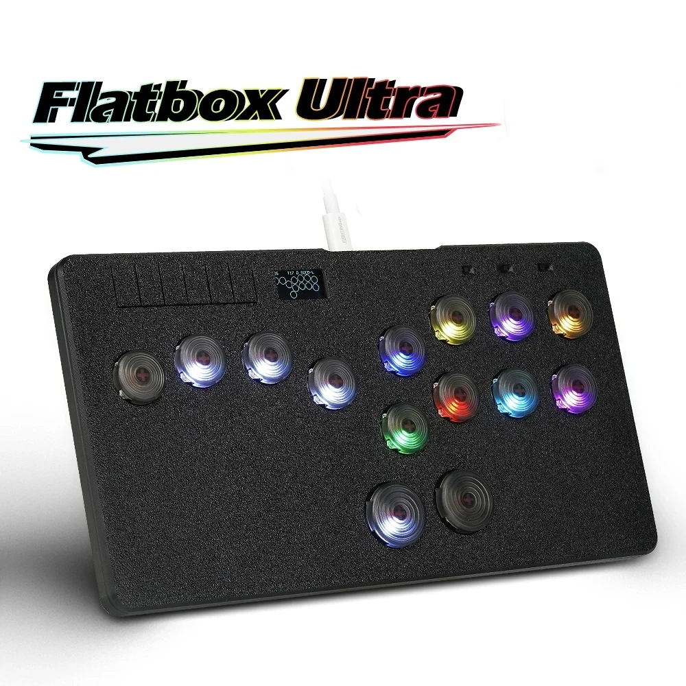 Flatbox-Ultra-Hitbox-Arcade-Stick-For-P5-Mini-Hitbox-Leverless ...
