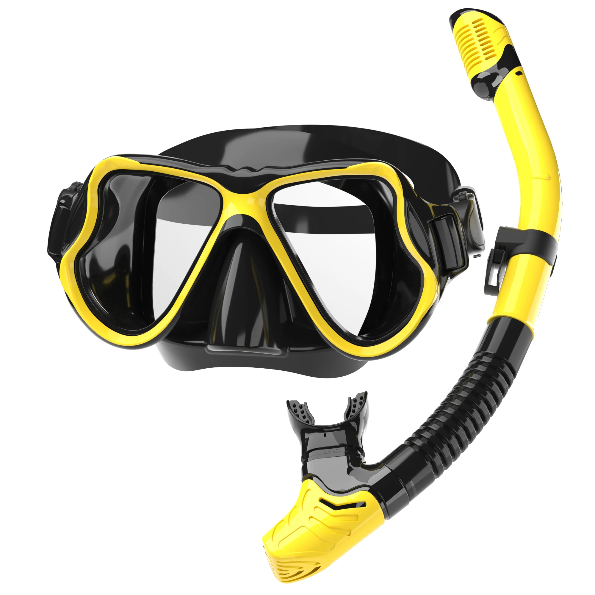 Professional Diving Scuba Mask Anti Fogging Dry Snorkeling Scuba Dive ...