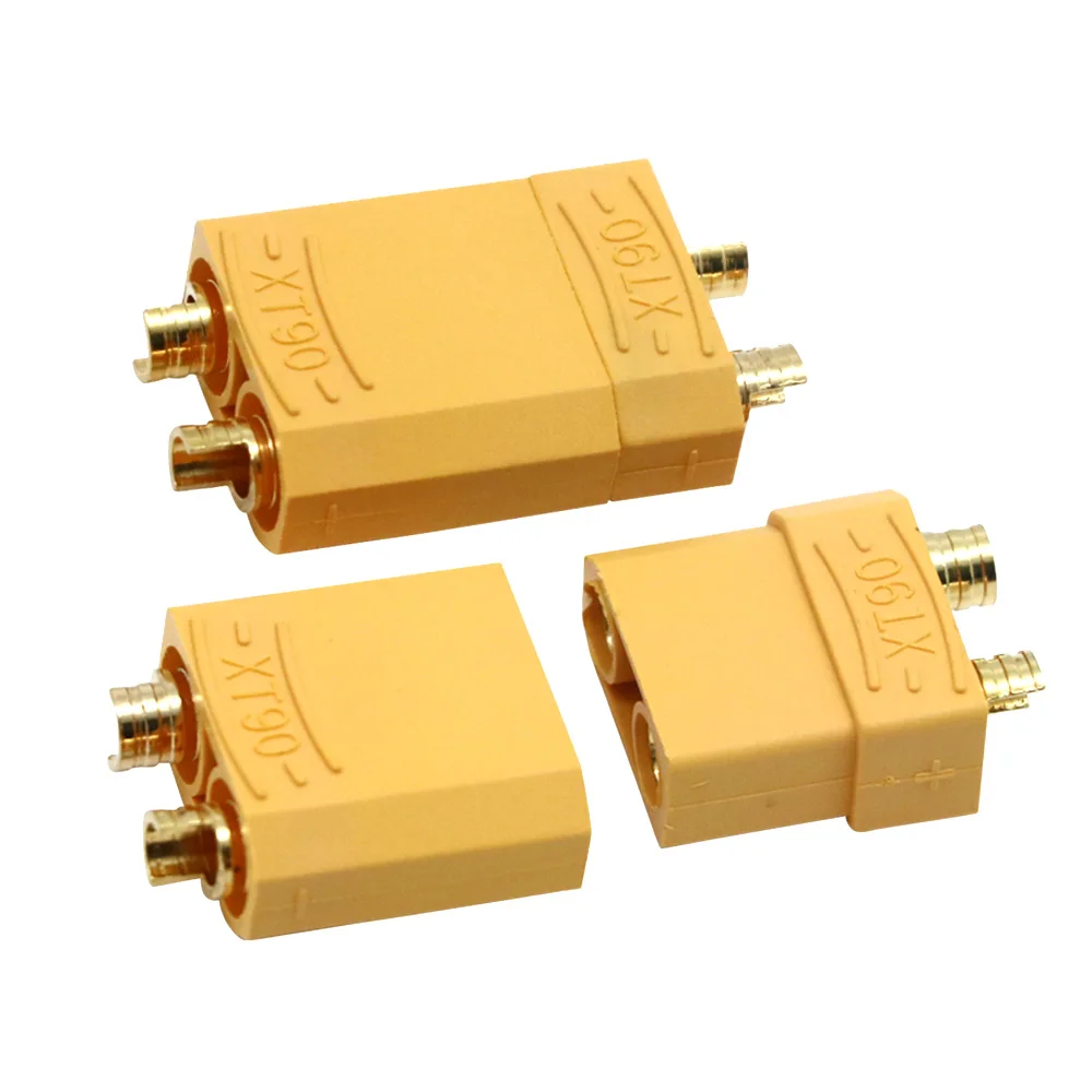 10pcs-XT90-XT-90-Plug-Male-Female-Bullet-Connectors-Plugs-For-RC-Lipo ...
