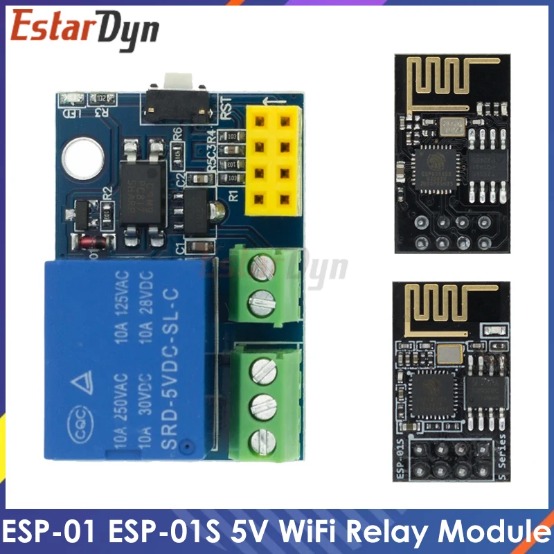 ESP8266-ESP-01-ESP-01S-5V-WiFi-Relay-Module-Things-Smart-Home-Remote ...