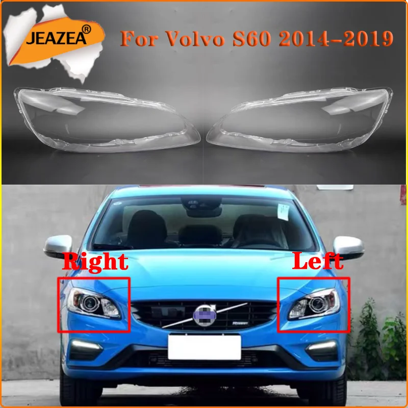 Jeazea Front Headlight Transparent Lampshade Shell Mask Cover Headlamp ...