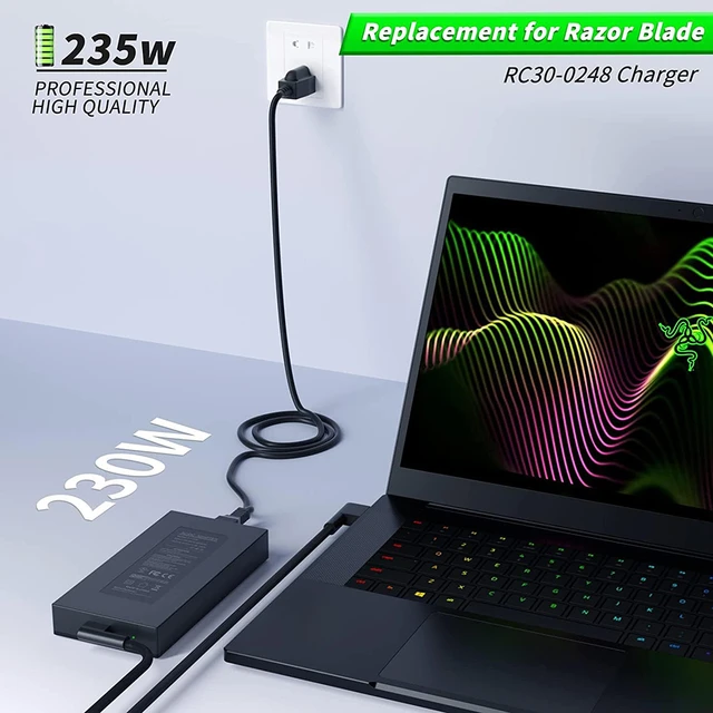 230W Razer Blade Charger, 3-Prong Razer Blade 14 15 AC, 42% OFF