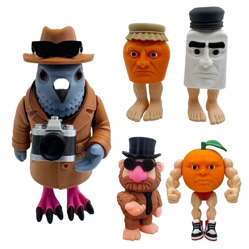 New Italian Brainrot Figurine Funny 3D Printed Matteo Brainrot Spioniro ...