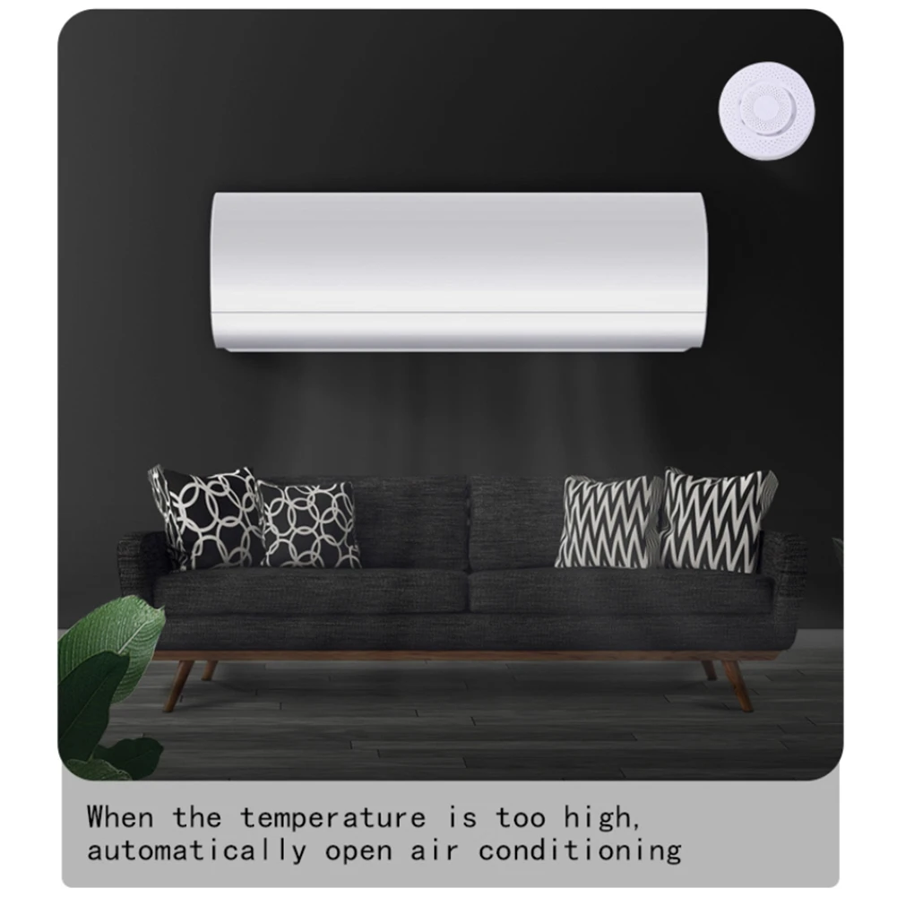 Zigbee/Tuya WIFI Smart Air Box Carbon Dioxide Detector CO2 Gas Sensor ...