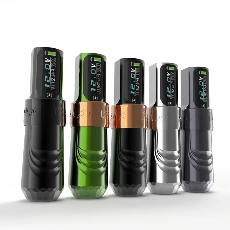 Professional MAX PRO Wireless Tattoo Pen Machine Brushless Motor With ...