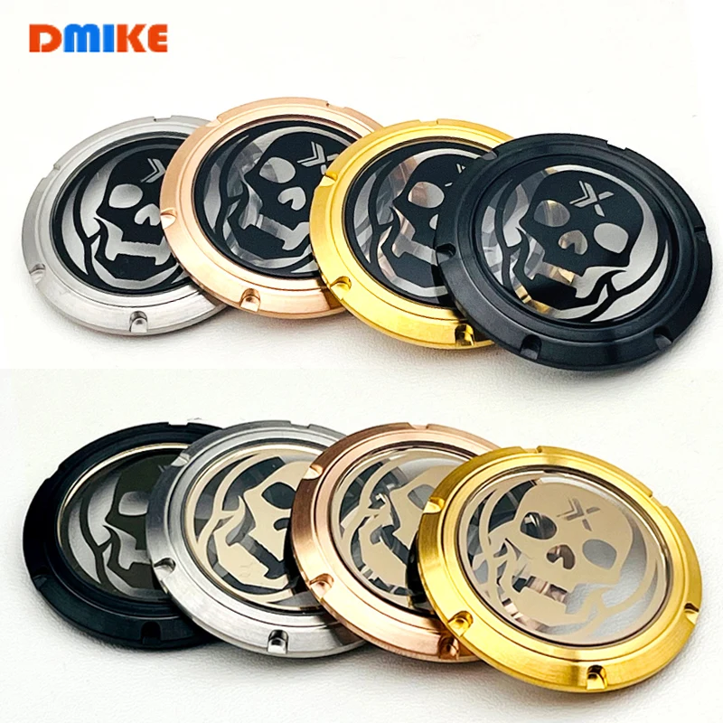 Mod SKX Transparent Watch Case Back Cover Fit For Turtle 6105 Tuna ...