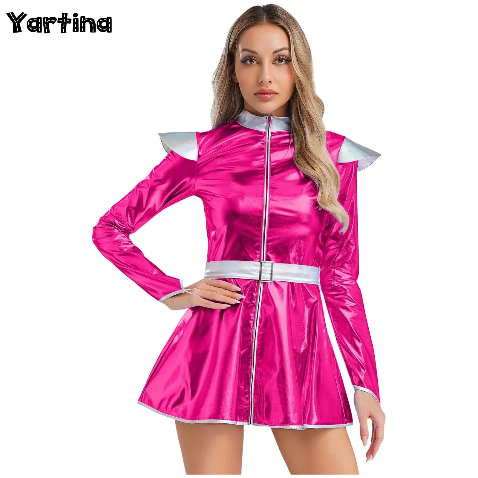 Disfraz de Cosplay de Astronauta Espacial para Mujer, Traje de Robot ...