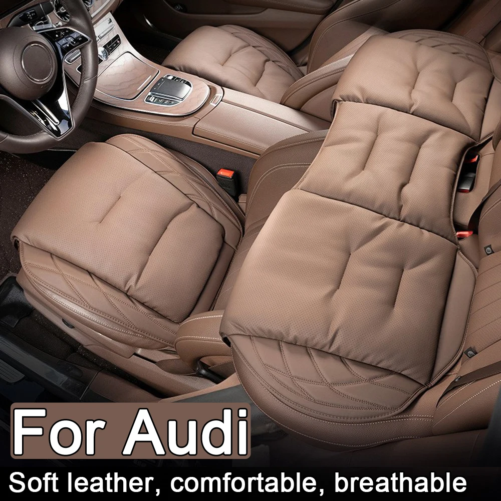 Car Seat Covers Ventilated Leather All Season Car Seat Cushion ...