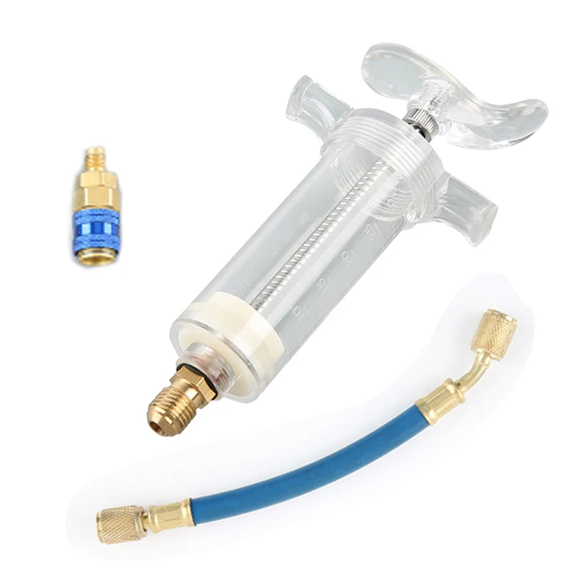 Injector-30ML-with-Low-Pressure-Adapter-for-A-C-Air-Conditioner-Car ...