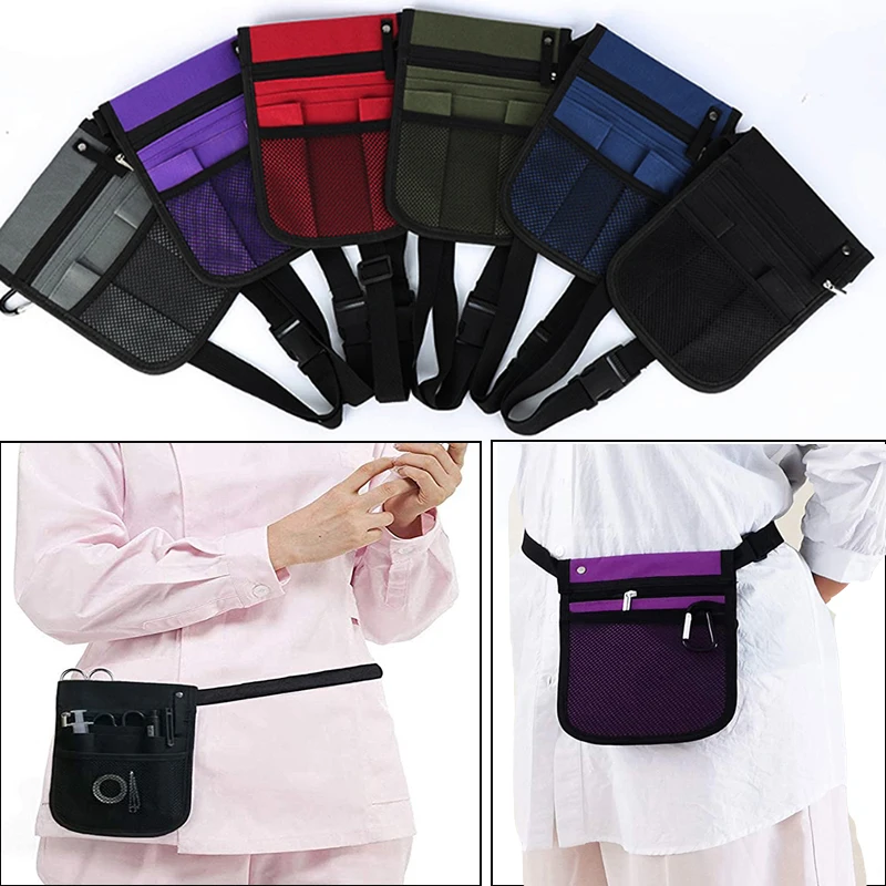 Ri-onera-de-enfermera-para-hombre-y-mujer-bolsa-de-cintura-organizadora ...