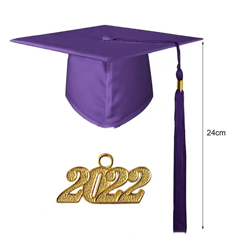 Purple Graduation Cap And Diploma