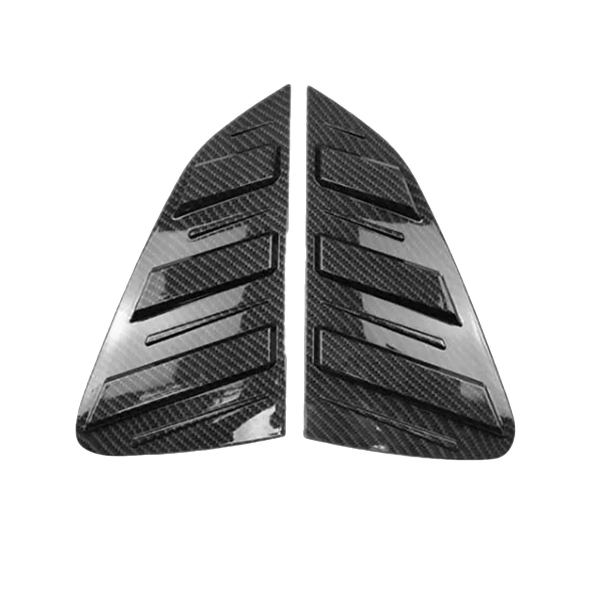 Rear Triangle Window Decoration Sticker Rear Side Glass Shutter Car for ...