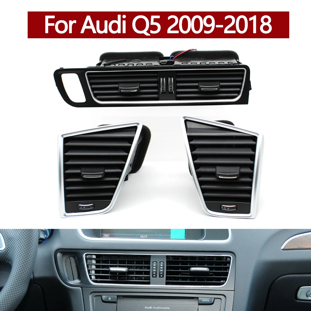 LHD-Front-Air-Conditioner-Outlet-Air-Vent-Assembly-For-Audi-Q5-2009 ...