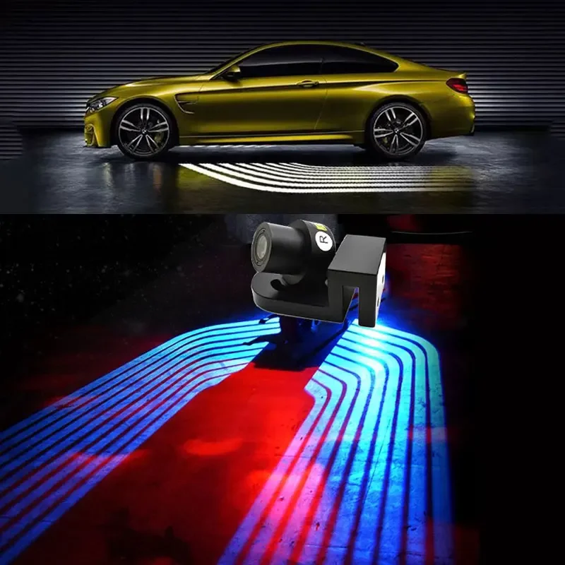 Car Angel Wings Projection Lamp Side of The Auto LED Welcome Light Door ...