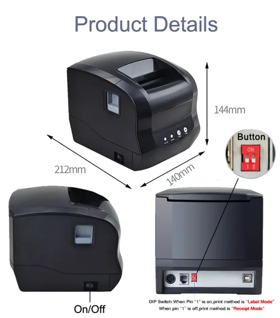 XPrinter XP 365B Unboxing And Driver Installation, 43% OFF