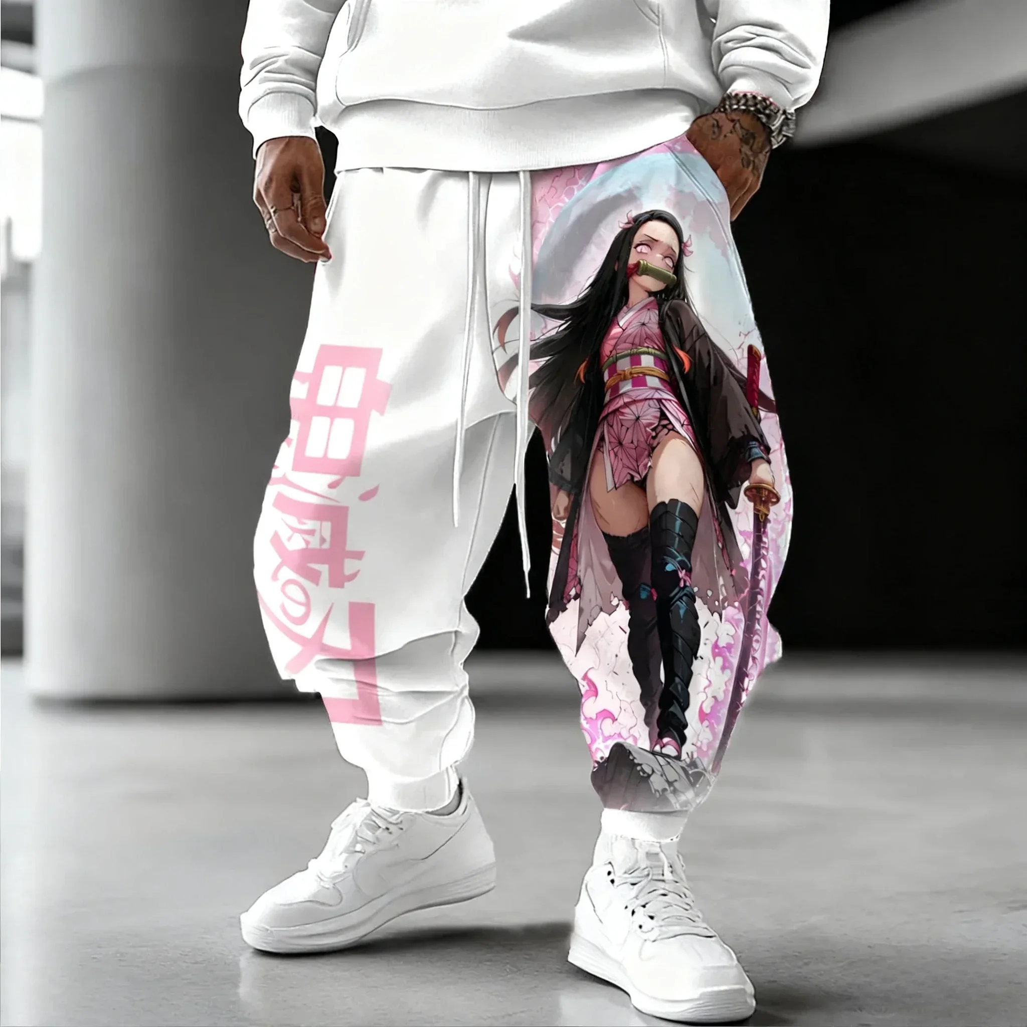 Demon Slayer Cotton Pants Spring/Autumn New Kamado Nezuko Anime Color ...