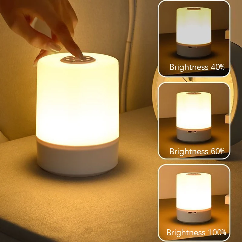 Bedside-Led-Night-Lights-Dimmable-Charging-Desktop-Night-Lamps-Bedroom ...