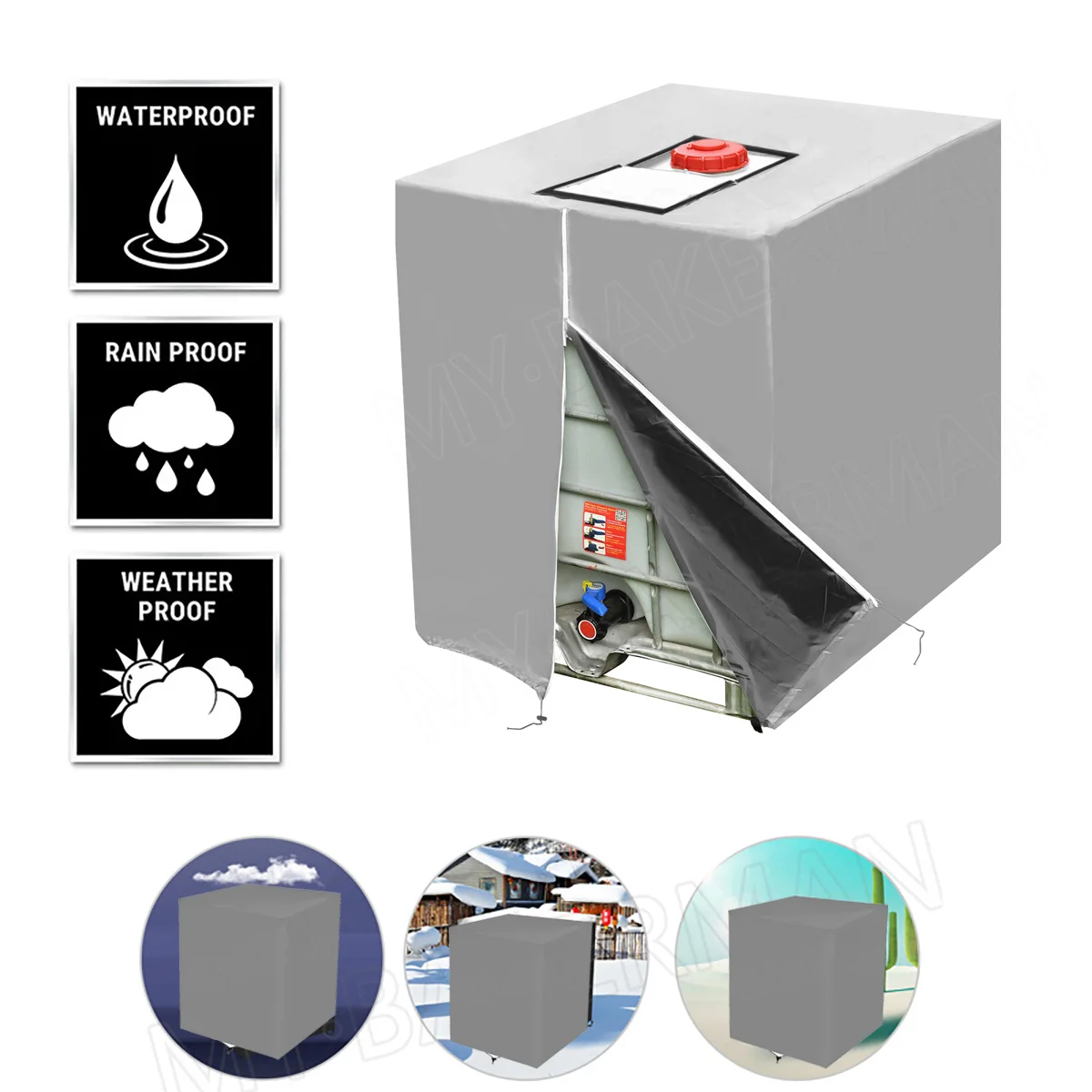 IBC-Container-Protective-Cover-Waterproof-And-Dustproof-Cover-Rain-Tank ...
