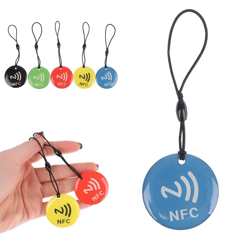1pcs 35mm NFC Tags Lable Ntag213 13.56mhz Smart Card For All NFC ...