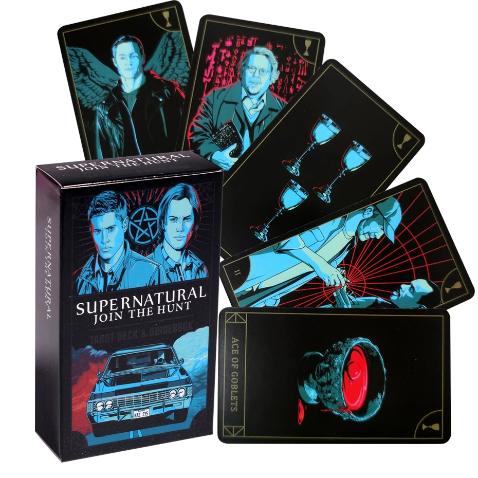 Supernatural Join Hunt Tarot | Supernatural Tarot Cards | Supernatural ...