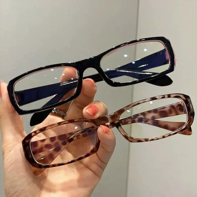 Small Square Eyewear Vintage Style Frame Glasses Women Eyeglass Men ...