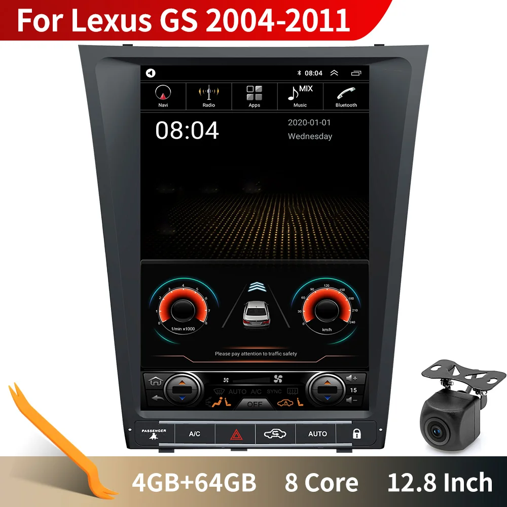 Android-10-Car-Radio-For-Lexus-GS-GS300-GS350-GS400-GS430-GS450h-GS460 ...