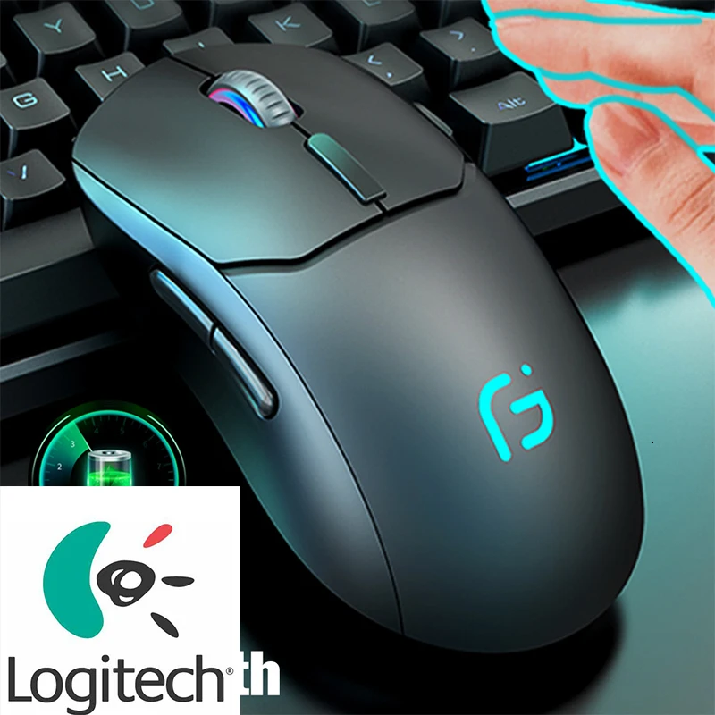 Logitech-Recarreg-vel-Sem-Fio-Bluetooth5-0-2-4G-Receptor-2400DPI-Dual ...