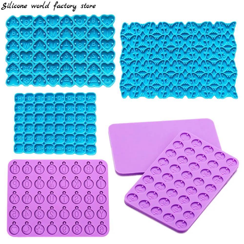 Silicone-World-Letter-and-Number-Mold-Alphabet-Bead-Pingente-para-DIY ...