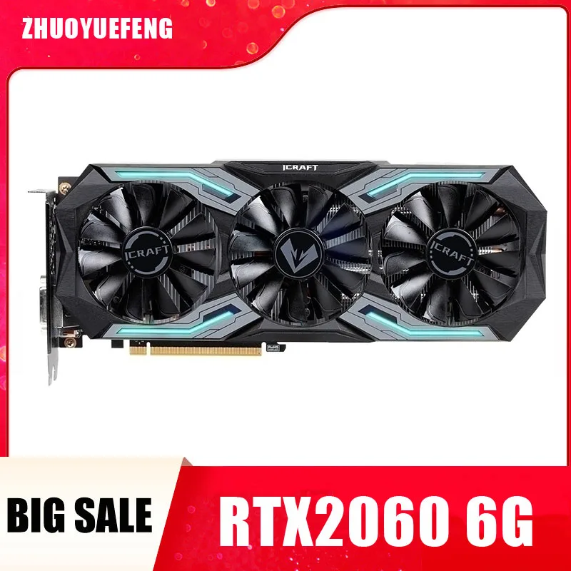 Rtx 2060game Graphics Card Plates Placa De Video Card Board Gpu Nvidia ...