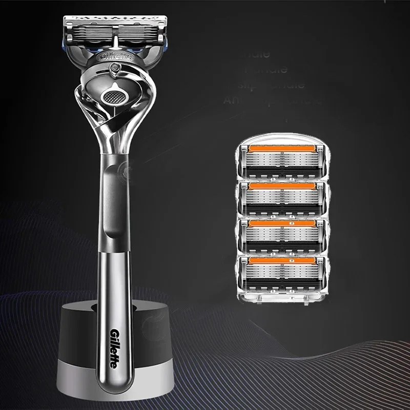 Gillette Fusion 5 ProGlide Men's Shaver with 5 Blades Razor with Handle ...
