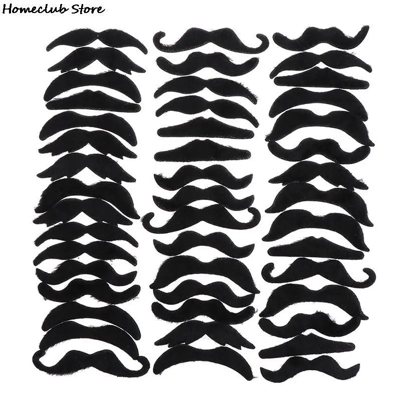 48pcs-set-Funny-Costume-Pirate-Party-Mustache-Cosplay-Fake-Moustache ...