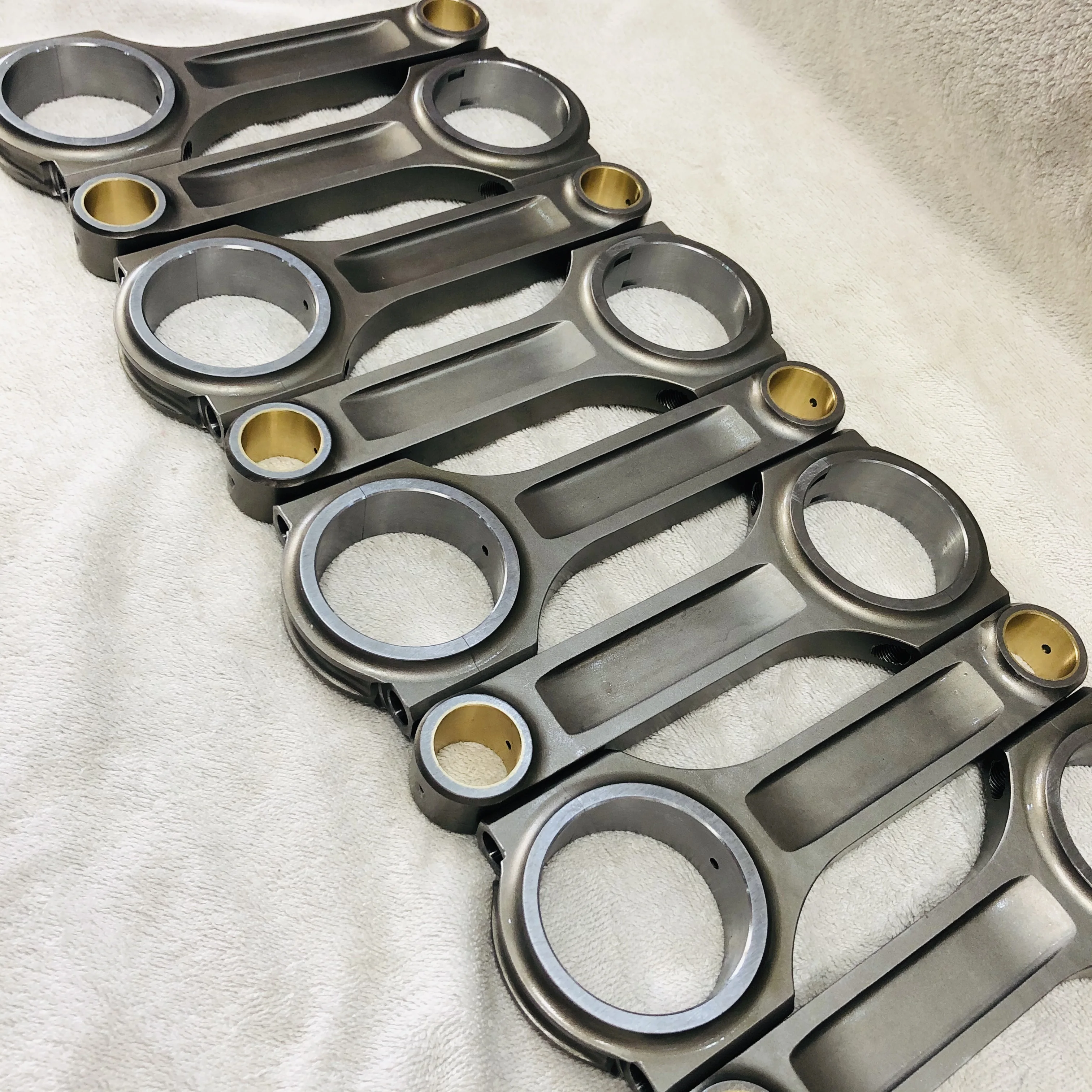 M113-I-beam-Rifle-Drilled-Forged-Connecting-Rods-For-Mercedes-Benz-M113 ...