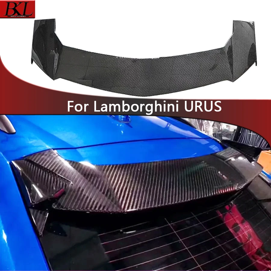 For-Lamborghini-URUS-Real-carbon-fiber-spoiler-Tail-fins-automotive-top ...