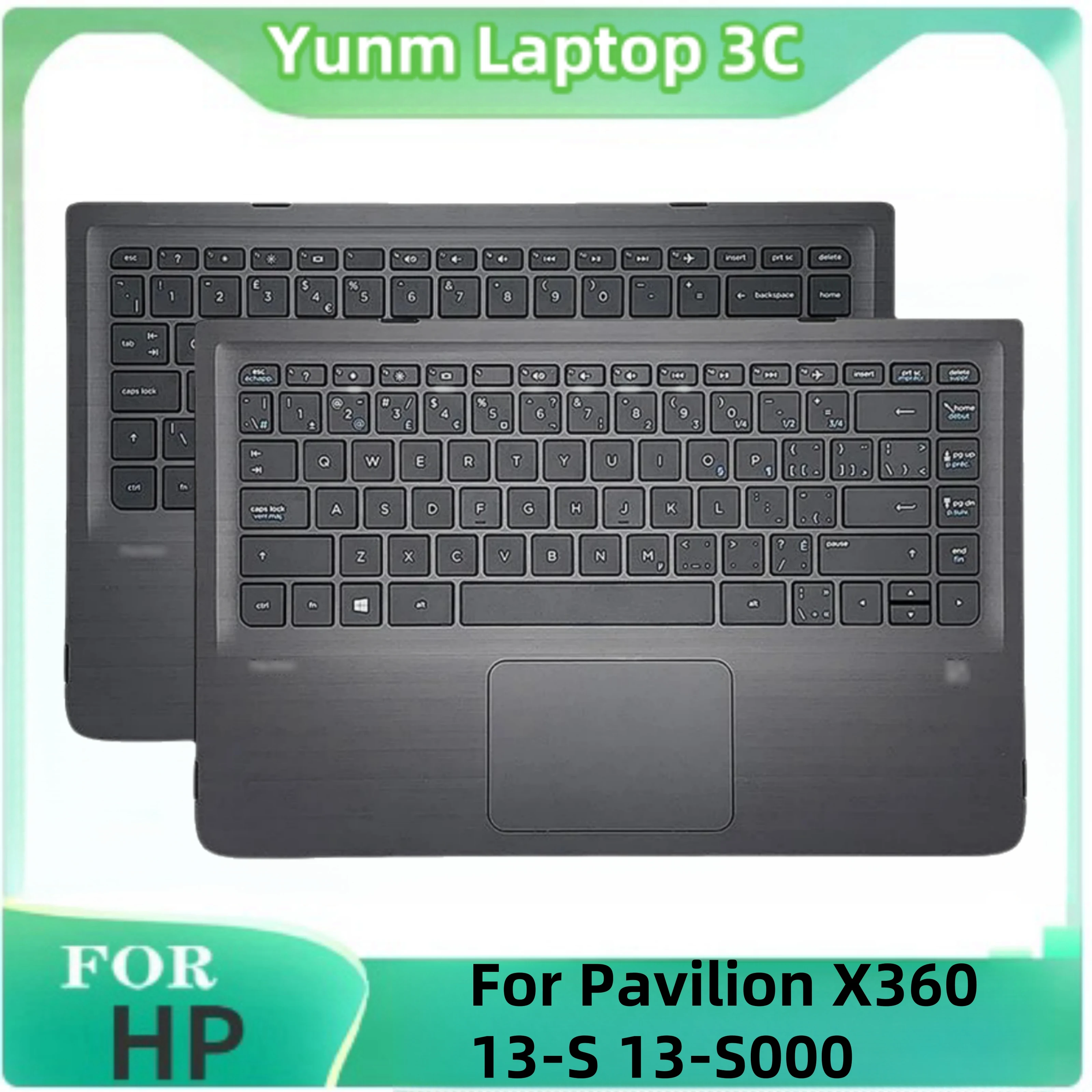 New-Original-Laptop-Palm-Rest-Cover-Case-with-Keyboard-Touchpad-for-HP ...