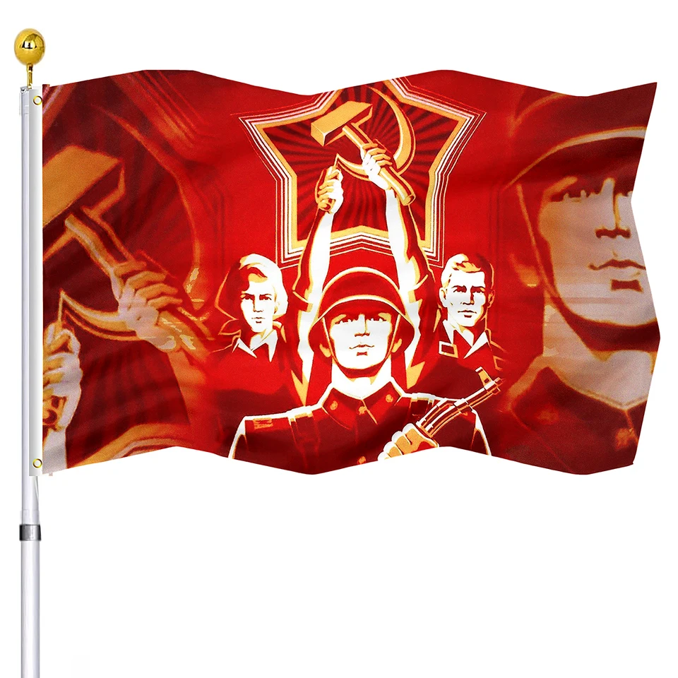 Bandeiras Do Comunismo Sovietico Cccp