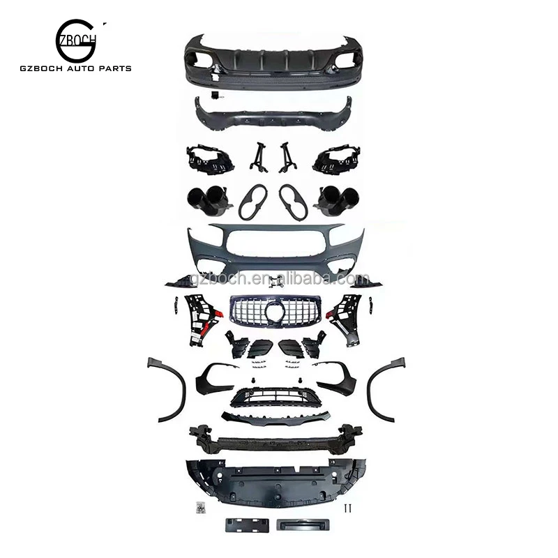 Wholesale-Car-bumpers-For-Mercedes-Benz-GLB-X247-SUV-Facelift-GLB35-AMG ...
