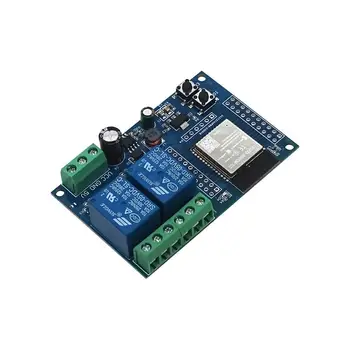 Dual-channel WIFI Relay Module ESP32-WROOM Development Board Secondary Development DC5-60V Power ...