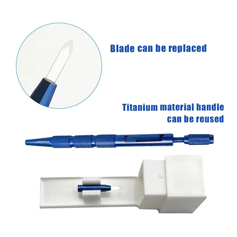 Sapphire Blade Hair Implant Pen Hair Follicle Implanting Blade Sapphire ...