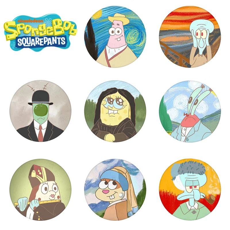 Spongebob Patrick Squidward Sandy Mr Krabs