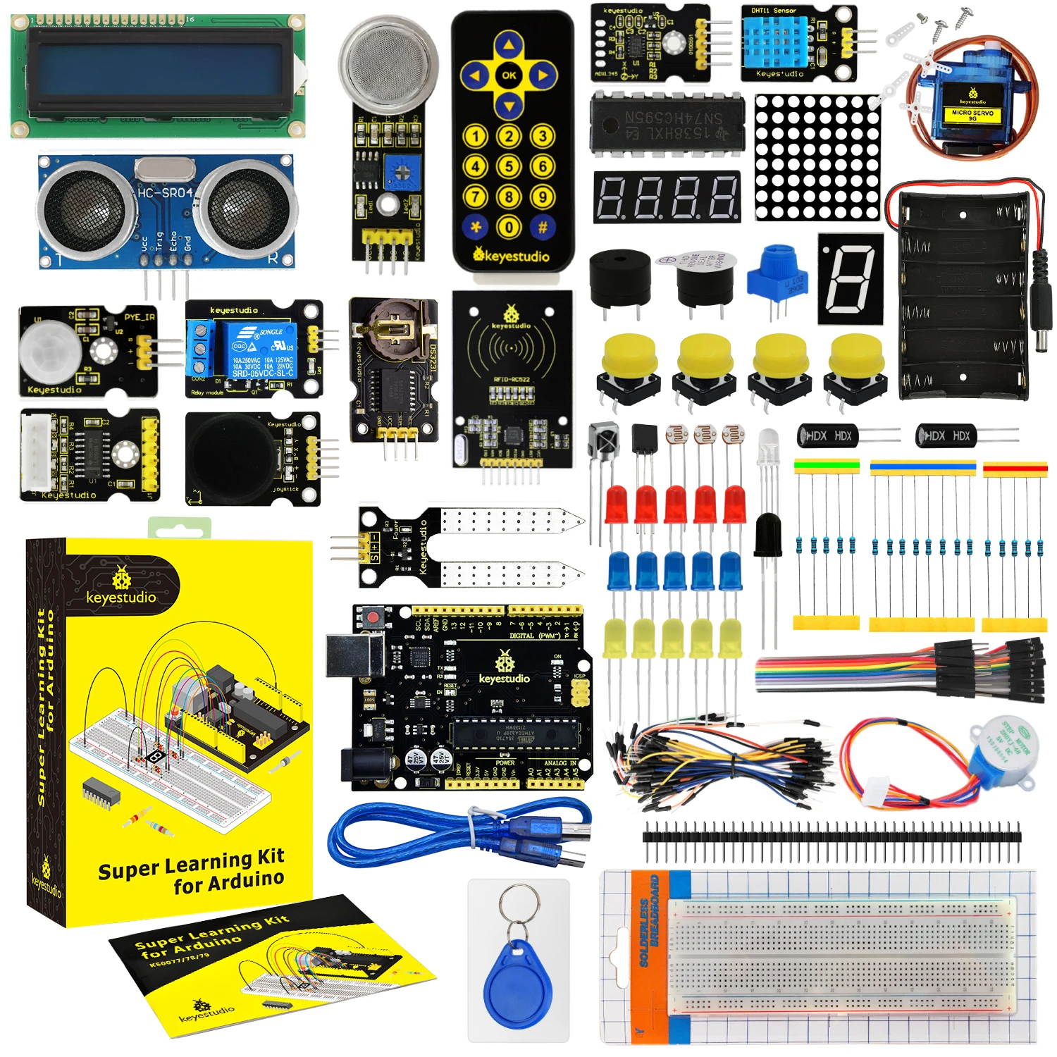 Hot-Sale-Keyestudio-Super-RFID-Starter-kit-Development-Board-32Projects-for-Arduino-Starter-Kit ...