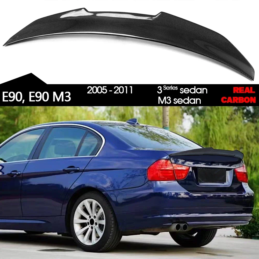 Carbon-Fiber-Rear-Trunk-Spoiler-Boot-Wing-for-BMW-2005-2011-3-Series-4 ...