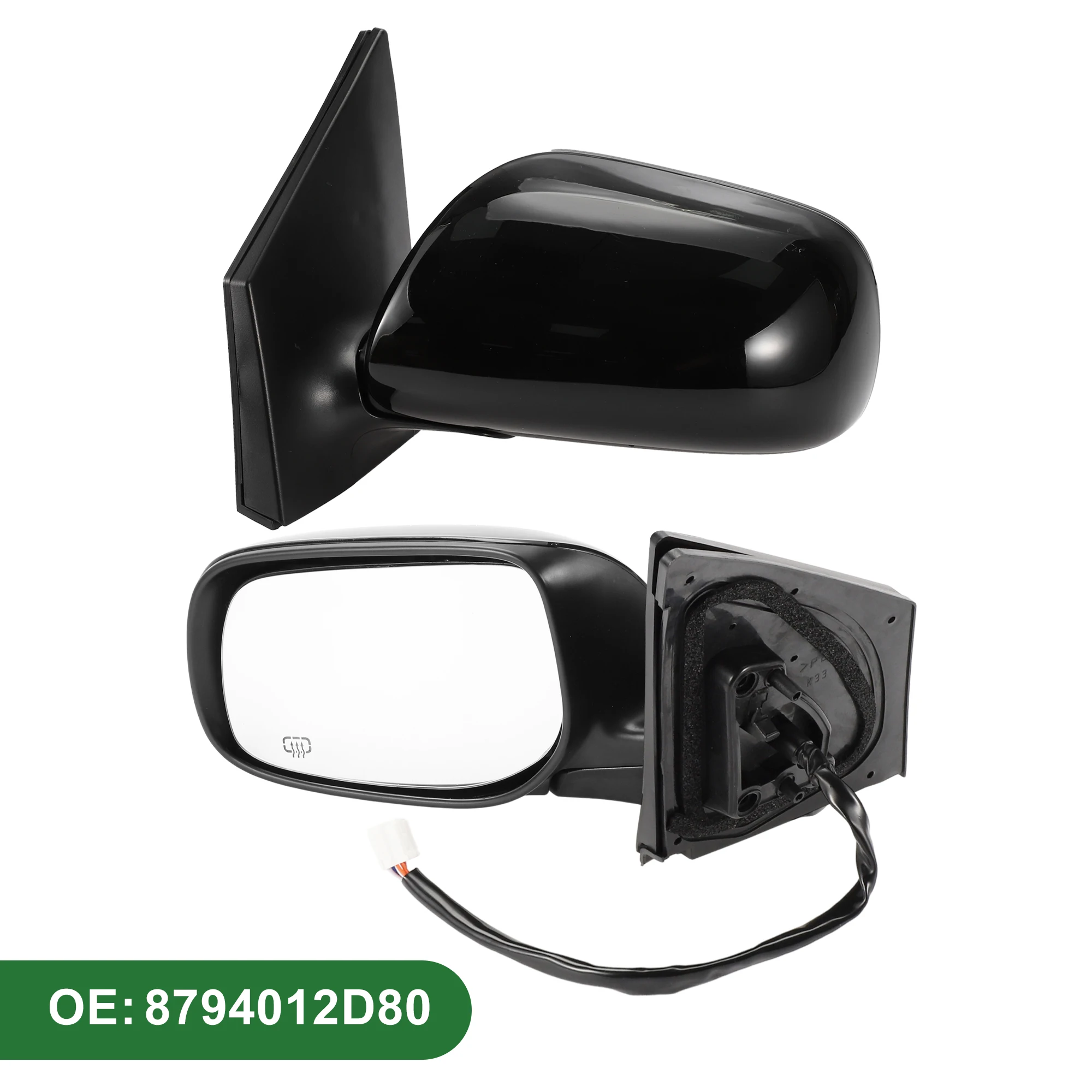UXCELL Door Mirror Replacement Side View Mirror Assembly for Toyota ...